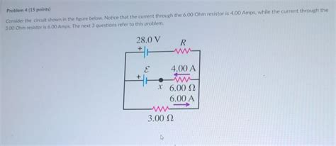 Solved Problem 4 15 Points Consider The Circuit Shown In