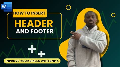 How To Insert Headers And Footers In MS Word YouTube