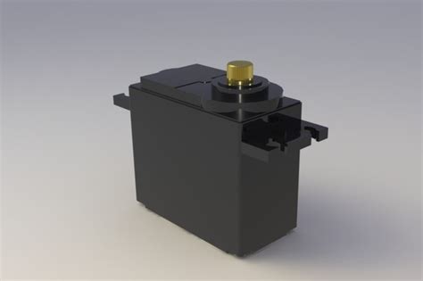 Futaba Servo STL SOLIDWORKS D CAD Model GrabCAD