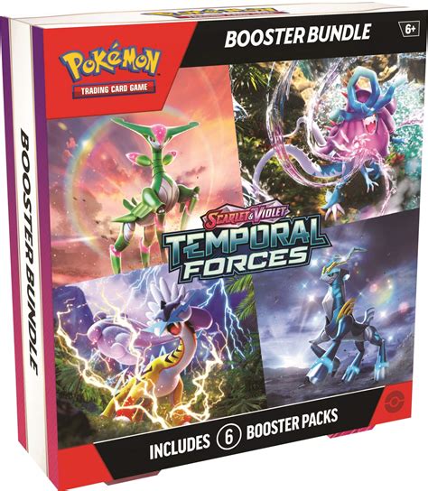 Customer Reviews Pokémon Tcg Scarlet And Violet— Temporal Forces 6pk