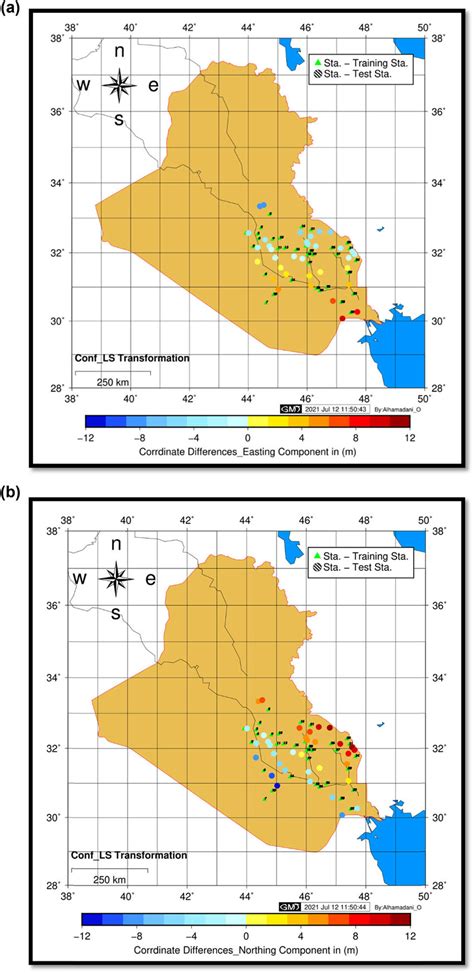 A Color Scale Accuracy For The 2d Conformal Least Square Method For