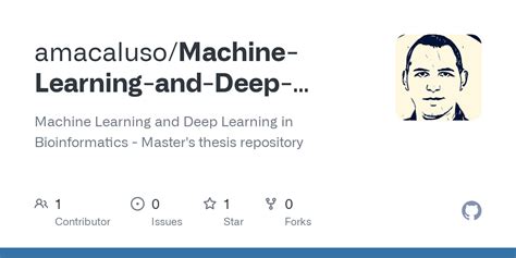 Github Amacalusomachine Learning And Deep Learning An Application In Bioinformatics Machine