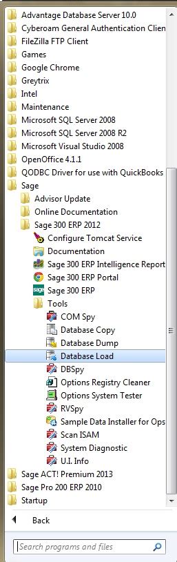 Restoring Your Sage 300 Erp Company Database Backup Sage 300 Erp Tips Tricks And Components