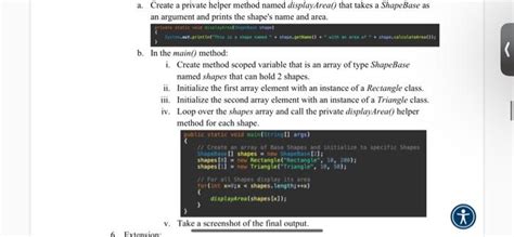 Solved In This Activity You Will Implement Interface