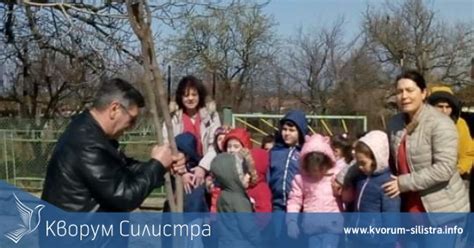 Кметът на Тутракан подари дръвчета на детска градина в Нова черна Кворум Силистра