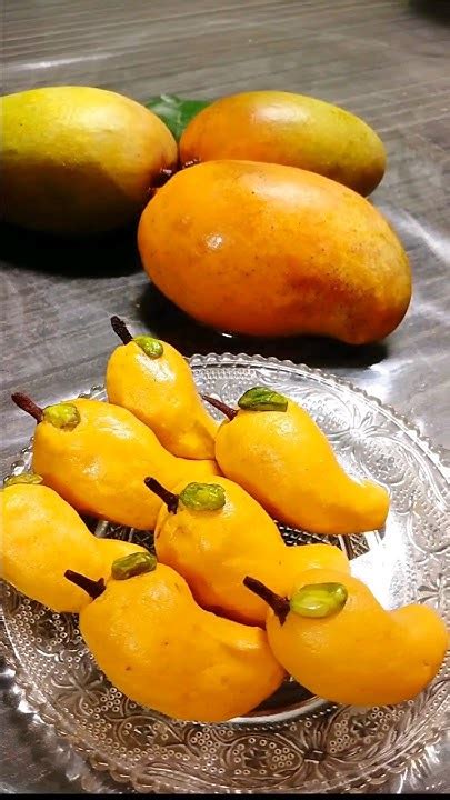 ম্যাংগো সন্দেশ পাকা আম আর গুঁড়ো দুধ দিয়ে আম সন্দেশ Mango Sandesh