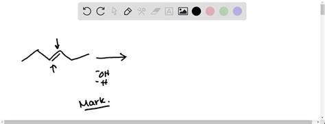Solved Draw The Product Of The Hydration Reaction Of 3 Hexene