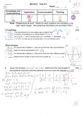 MCV U Unit Test Solutions S Drec MCV U Test Name A LW V Knowledge And