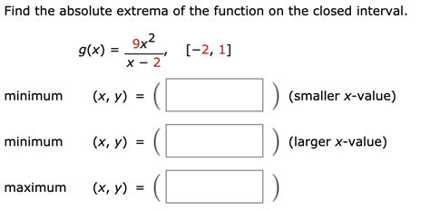 Solved Consider The Following Function And Closed Interval