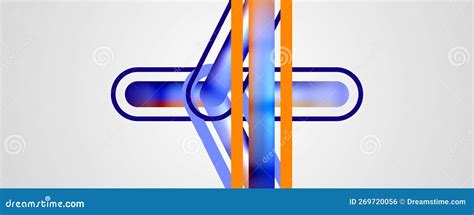 Vector Geometric Abstract Background Template Design Stock Vector Illustration Of Gradient