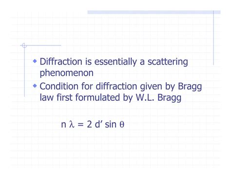Lessons And Lectures On Diffraction Pdf
