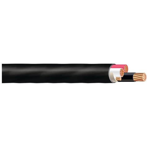 Southwire 500 Ft 10 3 Black Stranded Cu W G Tray Cable 60554301 The Home Depot