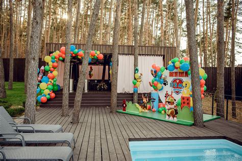 Фотозона Щенячий патруль | Birthdays