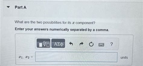 Solved You Are Given A Vector In The Xy Plane That Has A