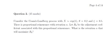 Page 4 Of 14 Question 2 15 Marks Consider The