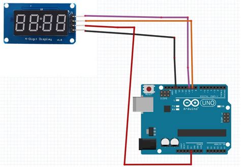 Arduino Counter Using TM1637 LED Display Visuino Visual Development For Arduino