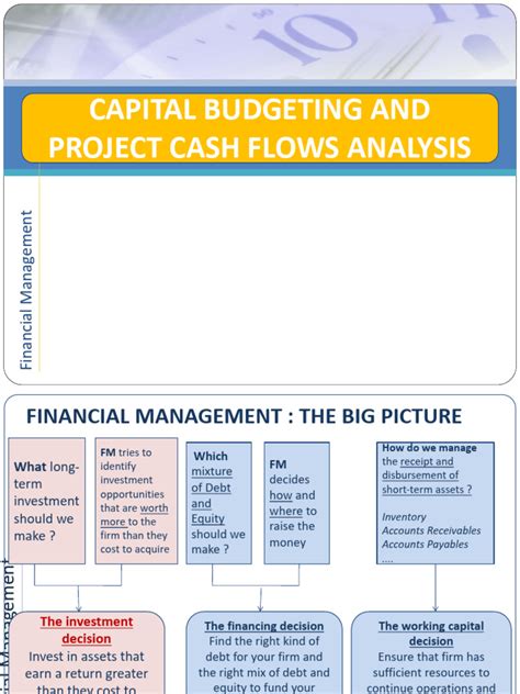 Lecture 7 Capital Budgeting And Project Cash Flows Analysis Pdf