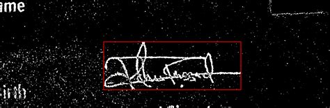 Signature Segmentation Opencv Qanda Forum