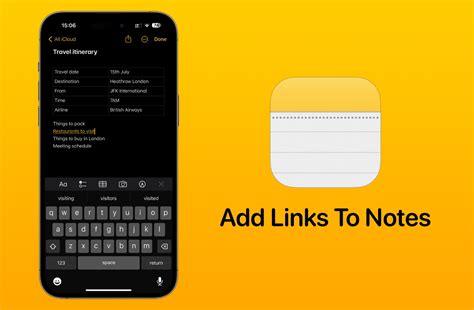 How To Add Links To Other Notes In Ios 17s Notes App Ios Hacker