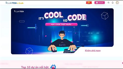 Sân Chơi Mới Dành Cho Các Coder Icantech Club Youtube