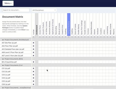 How To Use The Document Matrix E1 International Support