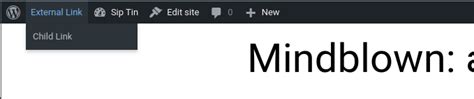 Adding Elements Links To The Admin Bar Toolbar