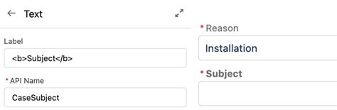 Rich Field Labels On Flow Screens Salesforce Time