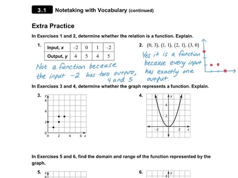 Algebra 1 3 1 Functions Worksheets Library