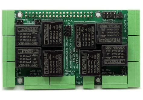 home automation eight layer stackable hat for raspberry pi zero to 5
