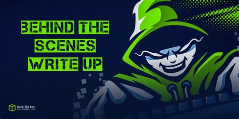 Hackthebox Behind The Scenes Serdar Daşdemir