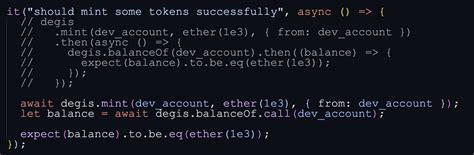 Problems When Using Await In Truffle Test But Success With Then · Issue 4515