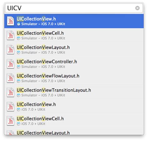 Xcode Key Bindings Gestures Nshipster