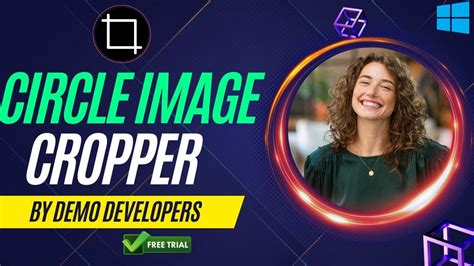 Crop Image Into Circle Shape With Beautiful Frame Circle Image Cropper Youtube