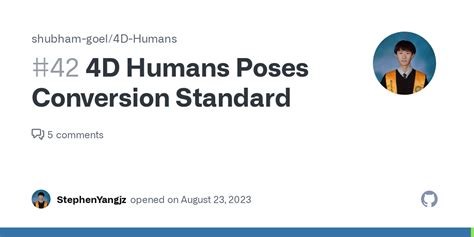 4d Humans Poses Conversion Standard · Issue 42 · Shubham Goel4d Humans · Github