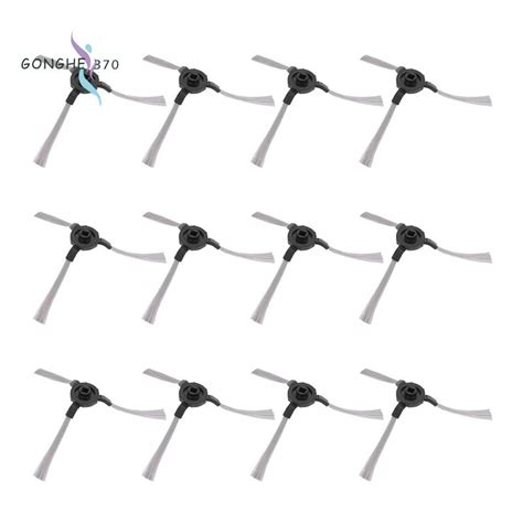 อะไหล่แปรงด้านข้าง ไส้กรอง Hepa สําหรับหุ่นยนต์ดูดฝุ่น Proscenic 790t 12 ชิ้น Gonghe370 Th