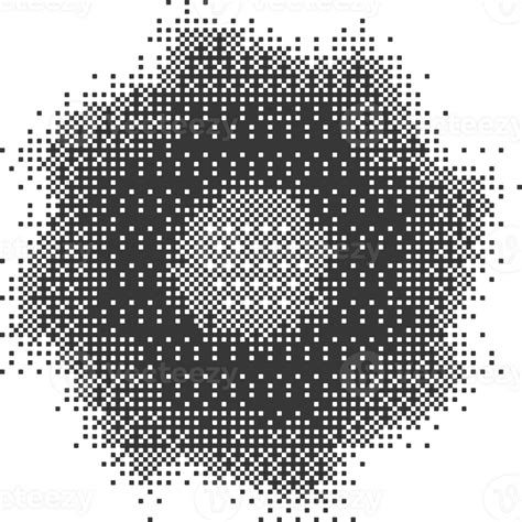 Pixel Pattern Shape Textured With Bitmap Y2k Dither Gradient Retro Star With Old Computer Game
