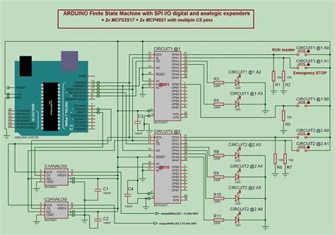 State Machine And Multitasking On Arduino With Spi Expanders 3 Steps Instructables