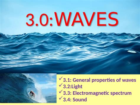 Igcse Light Waves 2024 Teaching Resources