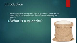 Scalar V Vector Quantities PPT Scalar V Vector Quantities PPT