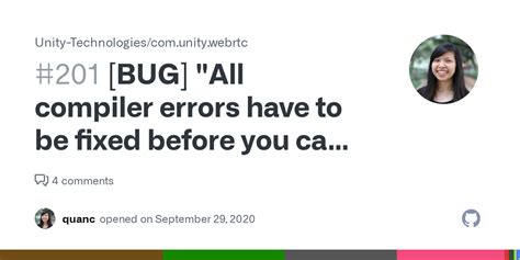 Bug All Compiler Errors Have To Be Fixed Before You Can Enter Playmode On Osx · Issue 201