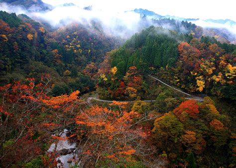 夕日の里大橋観光マップ宮崎県西臼杵郡五ヶ瀬町