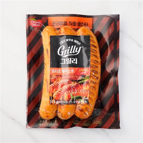 동원 그릴리 초리조 부어스트 프랑크 소시지 315g 배민스토어