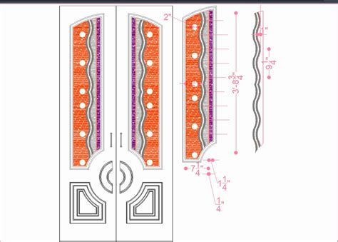 Door In AutoCAD CAD Download 165 03 KB Bibliocad