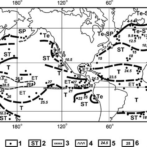 Climatic Zonation Of The North Atlantic And North Pacifi C Areas In The