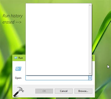 How To Delete Run History In Windows