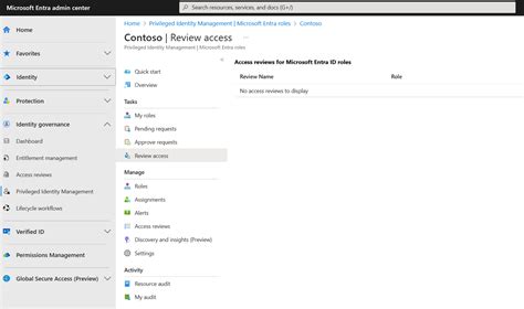Complete An Access Review Of Azure Resource And Microsoft Entra Roles