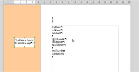 Microsoft Word Making A Sidebar In Libreoffice Writer Super User