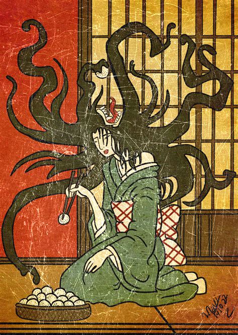 Futakuchi Onna Yokai