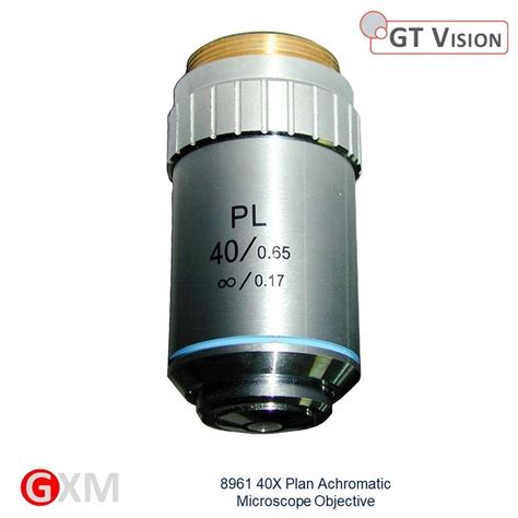 40x Biological Infinity Plan Achromatic Microscope Objective 8961 Gxm