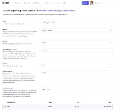 Using Render Log Streams To Log To Papertrail